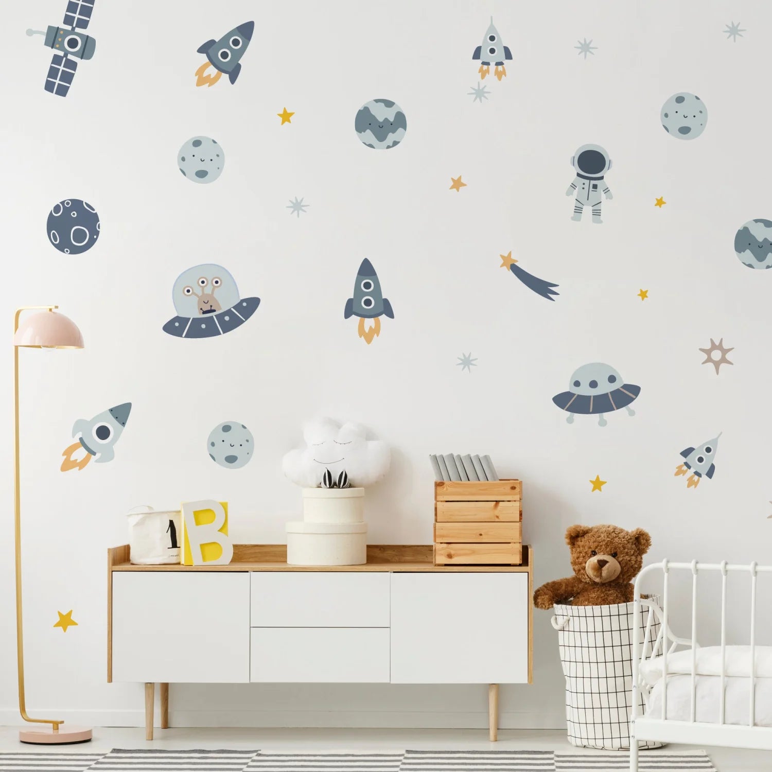 Space Wall Decal Space Wall Decals StickerBrand