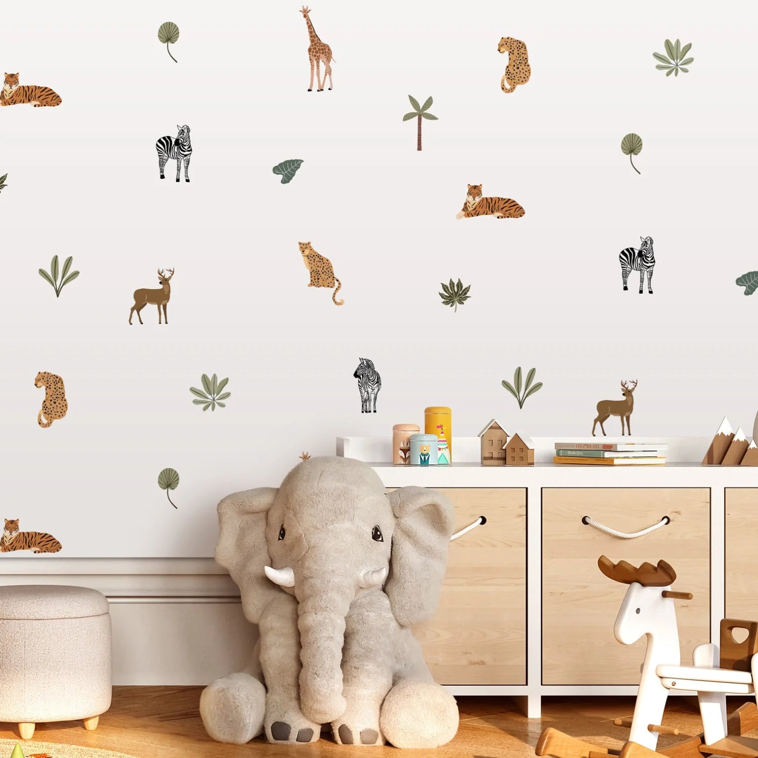 Safari Animals Classic | Cool Kids Sticker Co.