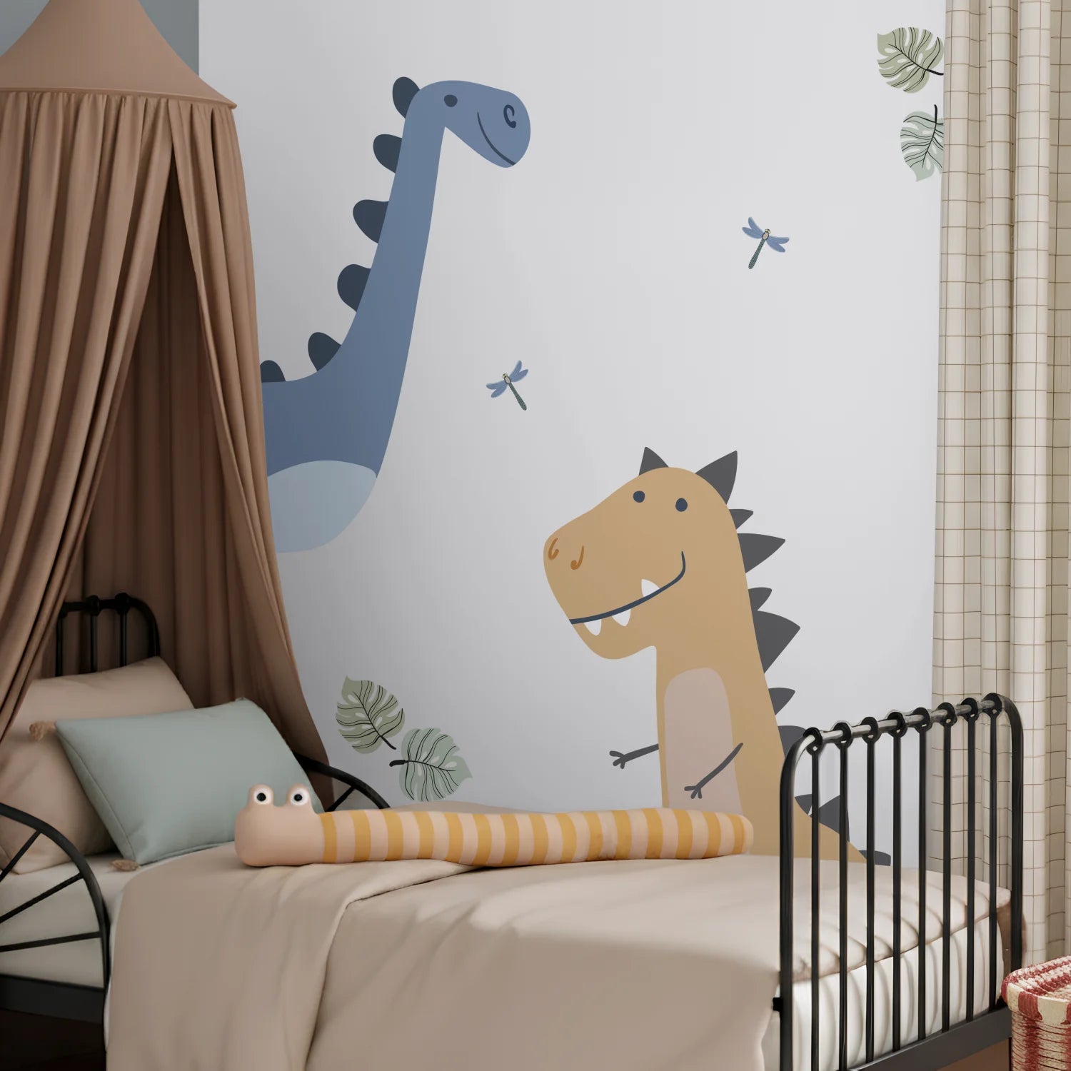 Dino Wall Decals – Diplo & T-Rex Dinosaurs Duo – Cool Kids Sticker Co.