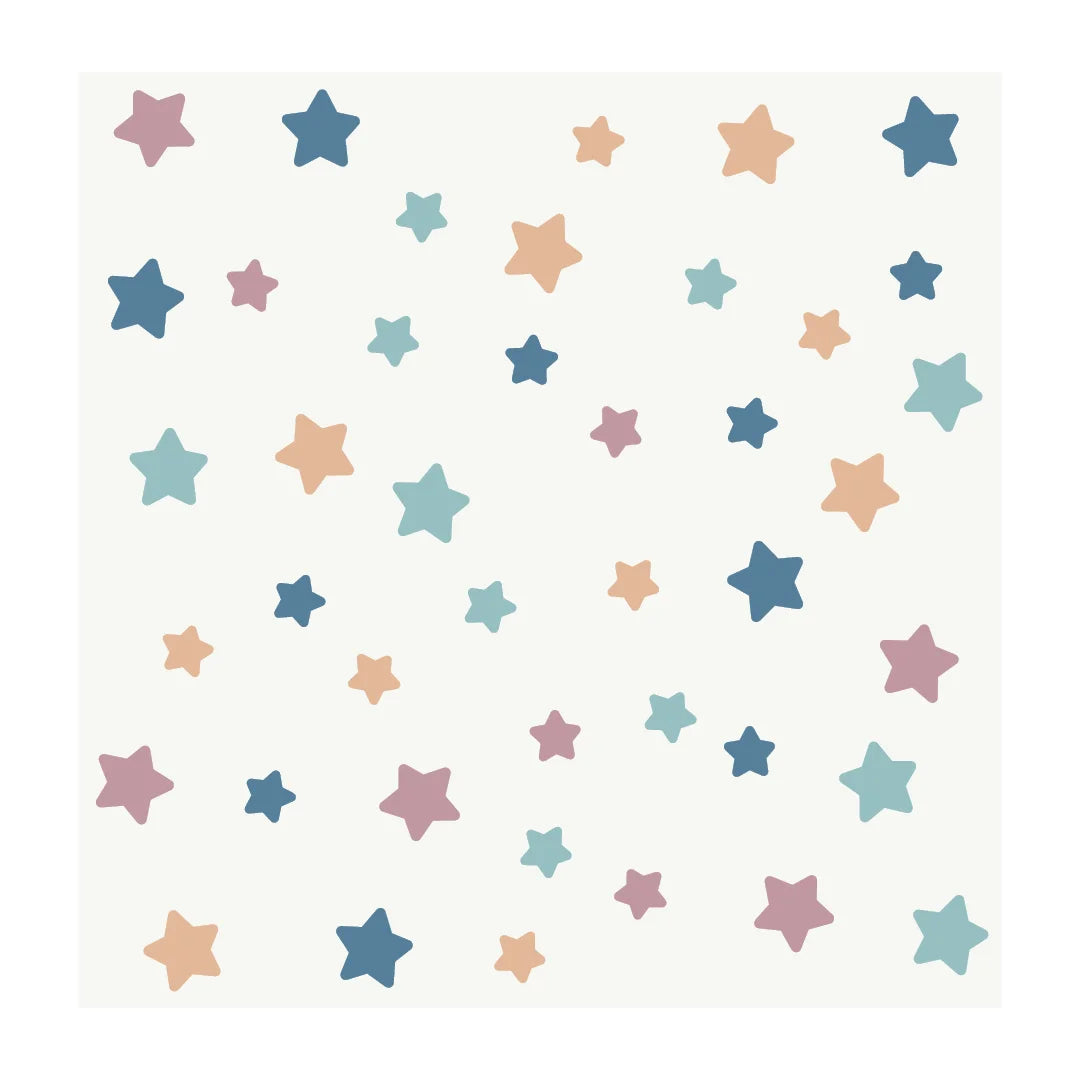 Star Wall Decals – Multicolour Stars for Kids Bedrooms – Cool Kids ...